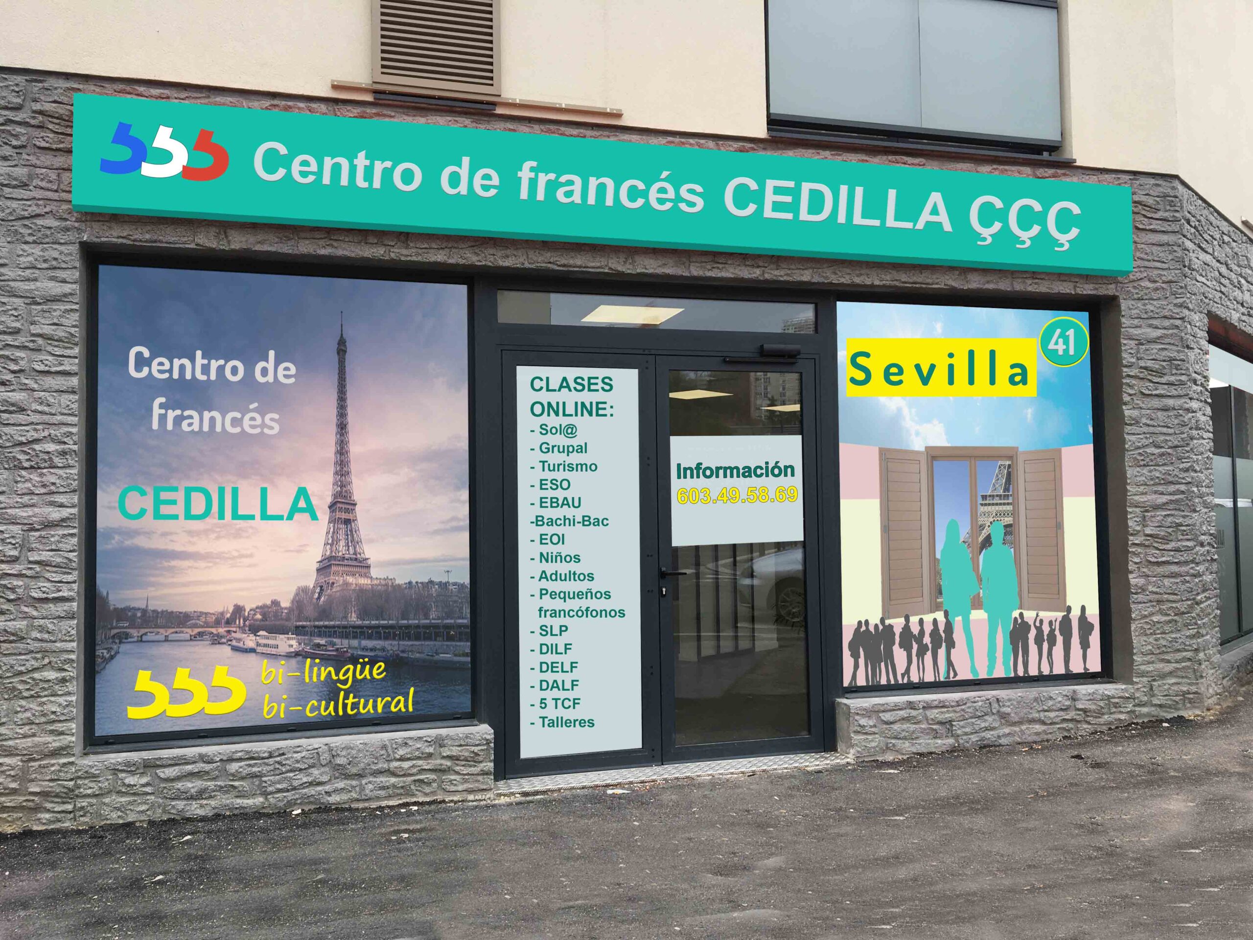 Academia de francés online en la provincia de Sevilla - Cedilla.es